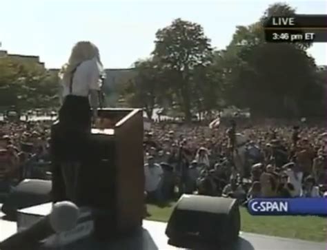 Lady Gaga Delivers A Speech At The National Equality March Lgbt