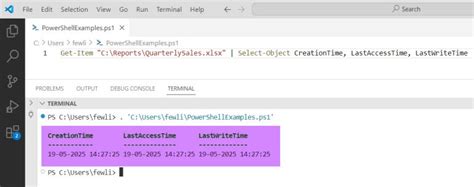 How To Get File Modified Date Using Powershell