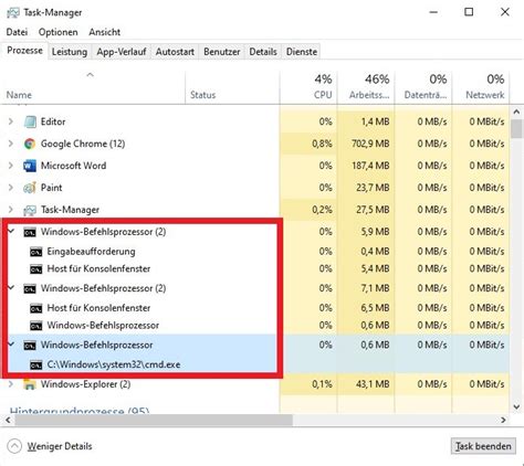 Was ist conhost exe einfach erklärt Tipps Tricks