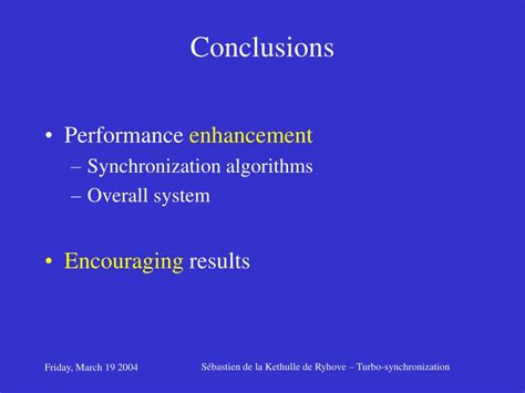 Ppt Turbo Synchronization Powerpoint Presentation Free Download Id