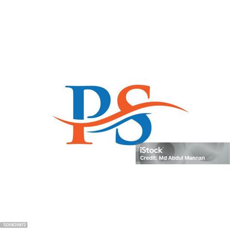 Ps 로고 디자인 알파벳 P에 대한 스톡 벡터 아트 및 기타 이미지 알파벳 P 로고 알파벳 S Istock