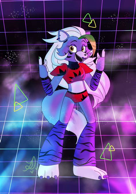 Aah I Decided To Draw Roxy Five Nights At Freddys Amino