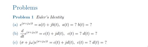 Solved ProblemsProblem Euler S Chegg