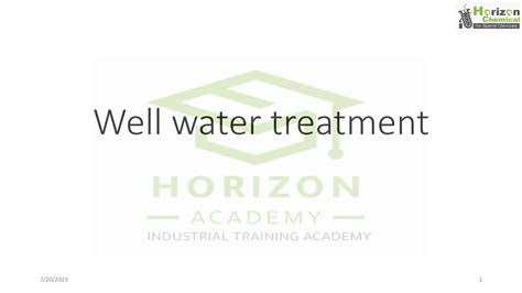Well Water Treatment Aquaenergy Expo Knowledge Hub