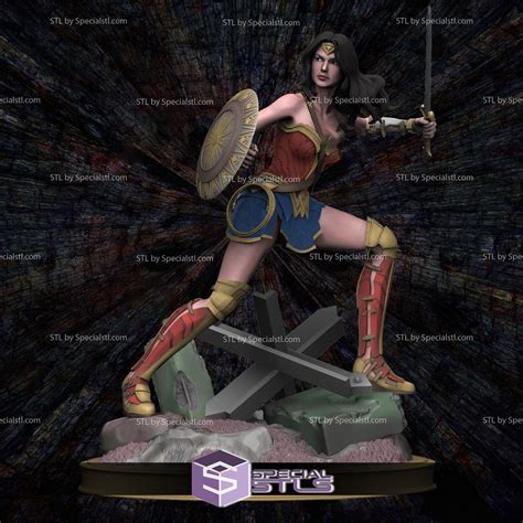 Wonder Woman Stl Files In Action Specialstl
