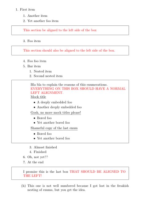 Enumerate How Can I Remove The Indentation Of Just One Item In An