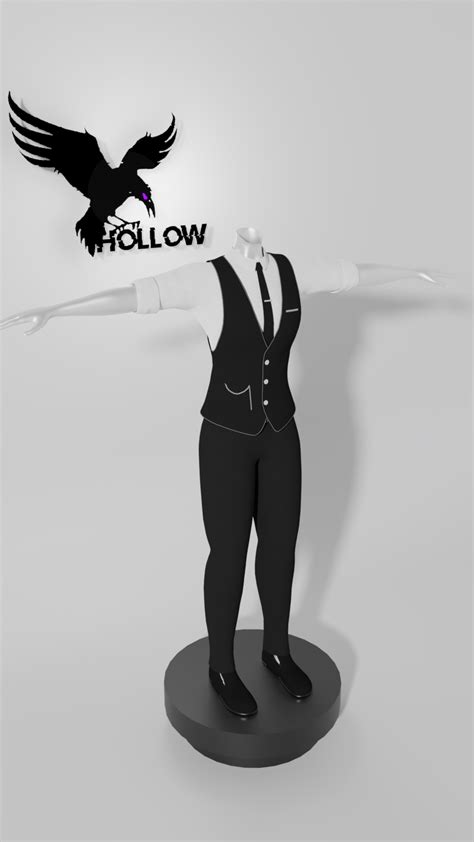 Male Suit Outfit 3d Asset