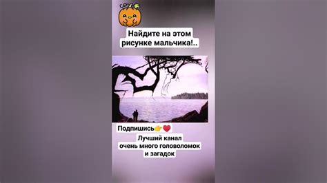 🤔 Разгадайте головоломку найдите мальчика головоломка загадка тест