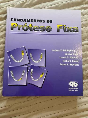 Livro De Odontologia Fundamentos Da Protese Fixa Mercadolivre