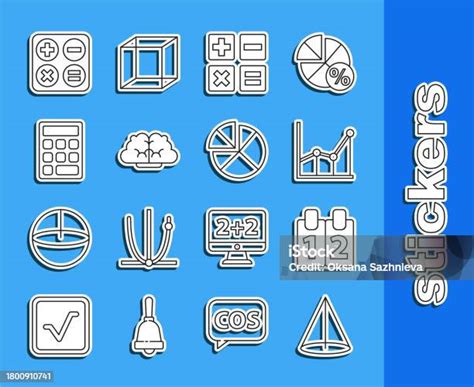 Atur Garis Grafik Jadwal Bagan Diagram Fungsi Matematika Kosinus Simbol