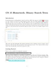 Implementing Binary Search Trees With Duplicate Handling Cs Course Hero