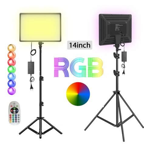 RGB светодиодная панель для видеосъемки CL-450 (60W)16 дюймов ...