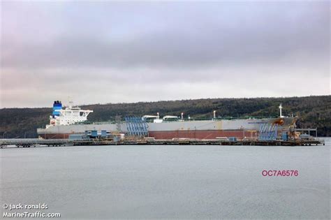 Ship Maran Thetis Crude Oil Tanker Registered In Greece Vessel