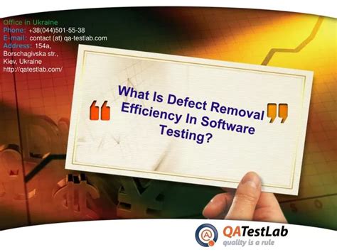 PPT What Is Defect Removal Efficiency In Software Testing PowerPoint Presentation ID