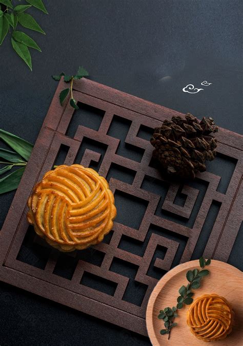 美味中秋月饼海报背景背景素材免费下载图片编号9319735 六图网