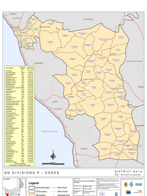 Legend Gn Divisions P Codes Pdf Geodesy Cartography