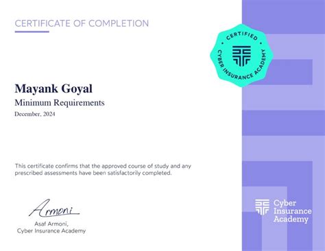 mayank goyal on linkedin knocked out another course minimum