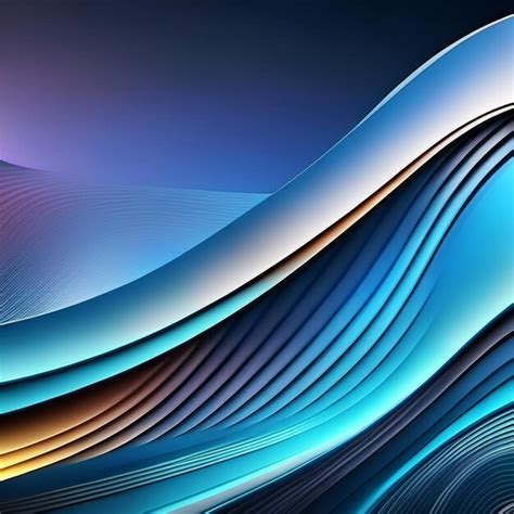 Abstract Wavy Background Texture Premium Ai Generated Image