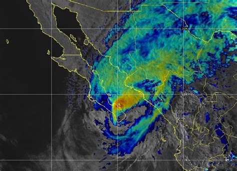 Norma Se Degrada A Tormenta Tropical Y Sigue Curso Hacia Sinaloa