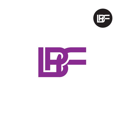 Letter Bfp Bpf Monogram Logo Design 25752557 Vector Art At Vecteezy