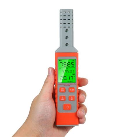 High Accuracy Temperature Humidity Data Logging Hygrometer Dew Point