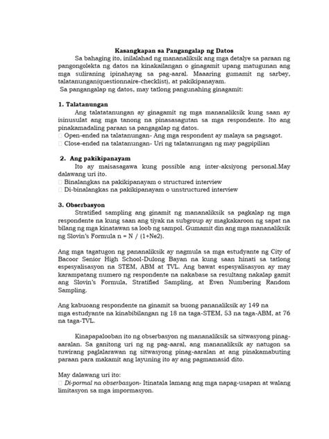 Aralin 5 Hakbang Sa Pagsulat Ng Pananaliksik Pdf