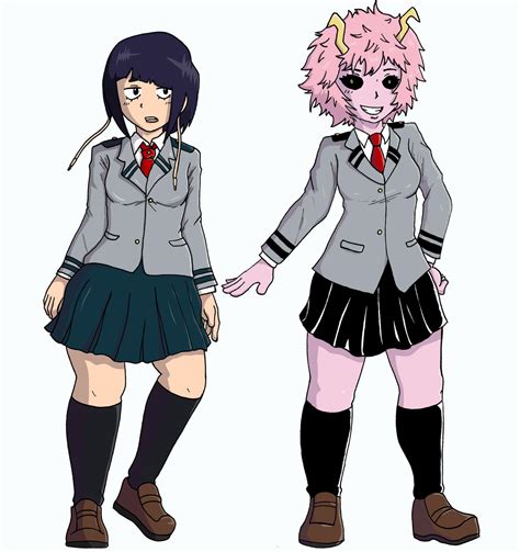 Kyoka Jiro And Mina Ashido Bnha By Paulwcomics On Deviantart