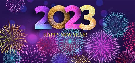 รูปปีใหม่ 2023 พื้นหลังดอกไม้ไฟสีม่วง ปีใหม่ ดอกไม้ไฟ 2023ภาพพื้นหลังสำหรับการดาวน์โหลดฟรี