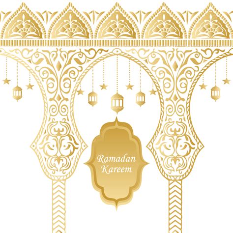 Ramadan Kareem Greeting Vector Hd Png Images Islamic Greeting Card