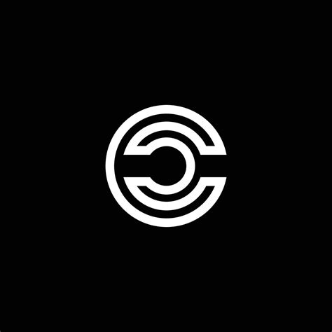 Initial Cc Letter Logo Design Template Monogram And Creative Alphabet Cc Letters Icon