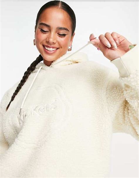 Kickers Sweat à Capuche Décontracté En Imitation Peau De Mouton Avec