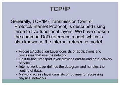 Introduction To Tcp Ip Linux Networking Pptx Computer Networking