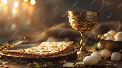 Premium Photo Beautiful Background On The Theme Of Passover With