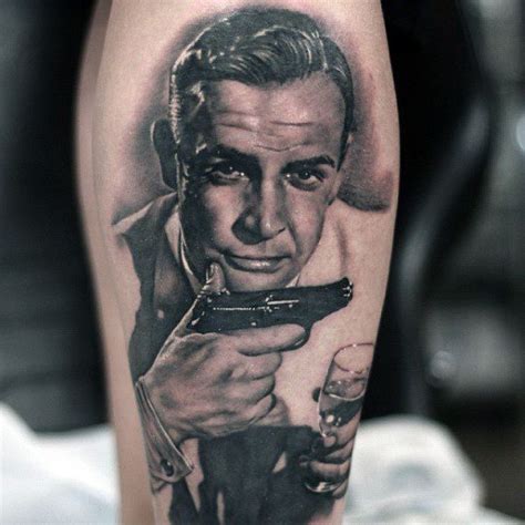 30 James Bond Tattoo Designs For Men 007 Ink Ideas