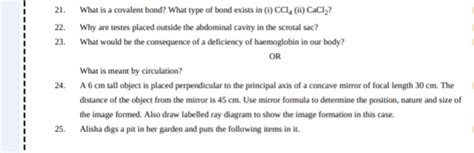 21 What Is A Covalent Bond What Type Of Bond Exists In I Ccl4 Ii C