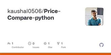 Github Kaushal0506price Compare Python