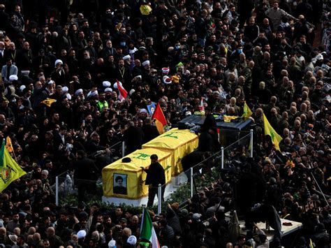 Thousands Attend Funeral For Slain Hezbollah Leader Hassan Nasrallah