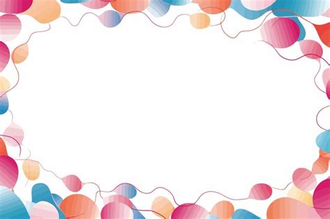 Premium Vector Vector Cartoon Style Squiggle Frame With Leaf Pattern