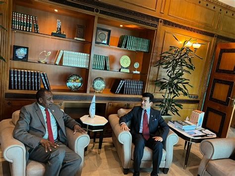 المدير العام للايسيسكو يستقبل مدير عام المنظمة العربية للتنمية الزراعية