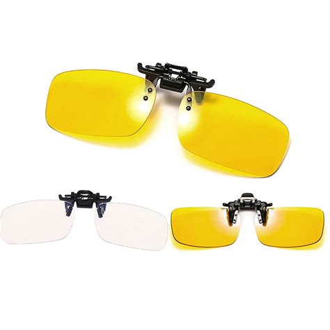 Anti Uv Blue Light Blocking Clip On Glasses For Office Computer Use