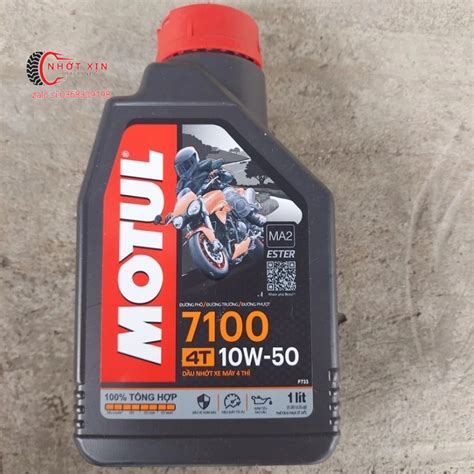 Motul 7100 4T 10w50 1L 100 tổng hợp ester Shopee Việt Nam
