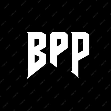 premium vector bpp letter logo design for technology company bpp logo
