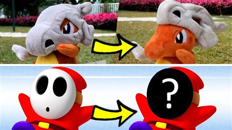 What Do Masked Nintendo Characters Actually Look Like Youtube