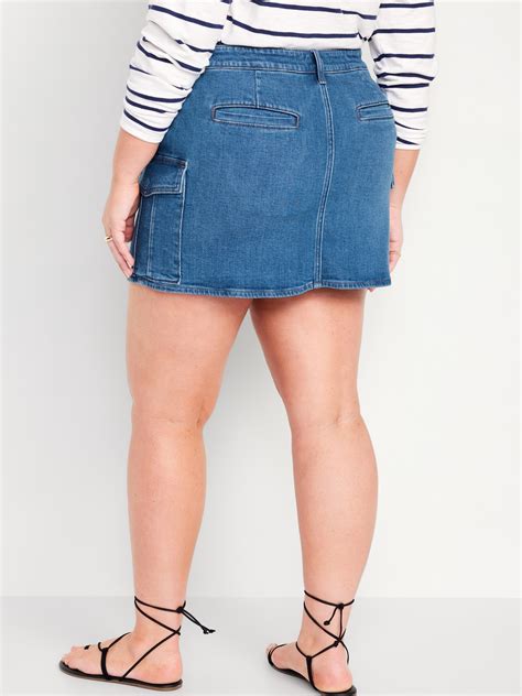 Mid Rise Og Jean Mini Skirt Old Navy