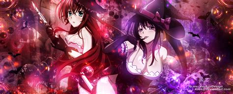 Titelbild Highschool Dxd Rias Und Akeno By Asukij On Deviantart