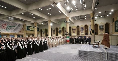 Irans Khamenei Praises Basij Forces For Confronting Rioters Reuters