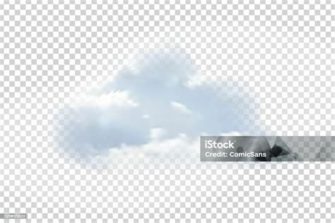 向量逼真的隔離雲範本裝飾和覆蓋在透明背景風暴和雲景的概念向量圖形及更多偏遠的圖片 偏遠的 光 全景 Istock