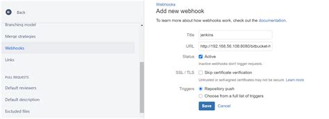 Configuring Webhook In Github Gitlab And Bitbucket