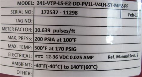 New Sierra 241 Vtp Ls E2 Dd Pv1l V4lh St Mp2 Pf Flow Meter Innova Mass