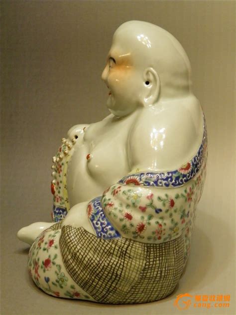 弥勒佛瓷像石像卡通头像大山谷图库